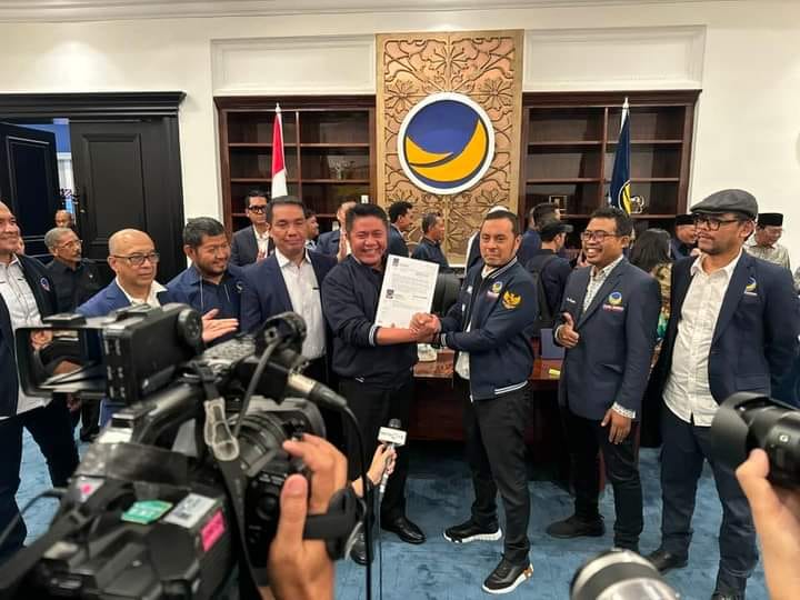 DPP Pusat Partai NasDem Resmi Menyetujui Herman Deru dan Cik Ujang ...